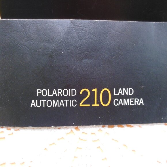 Polaroid | Cameras, Photo & Video | User Manual For Polaroid Automatic ...